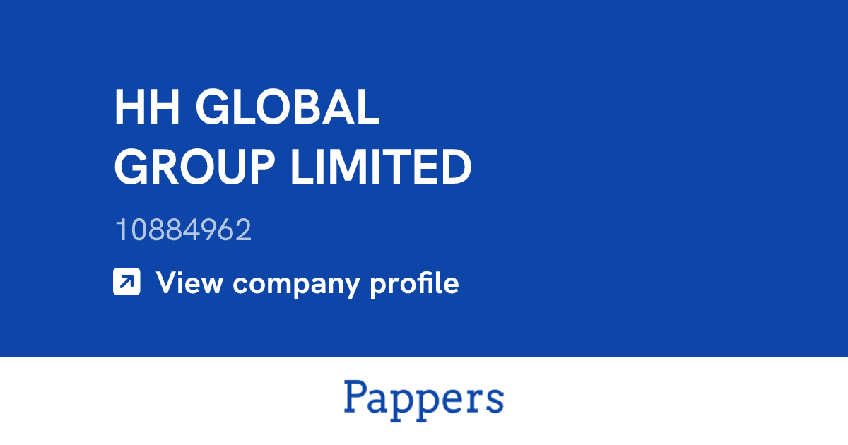 HH GLOBAL GROUP LIMITED (10884962) : Turnover & managers